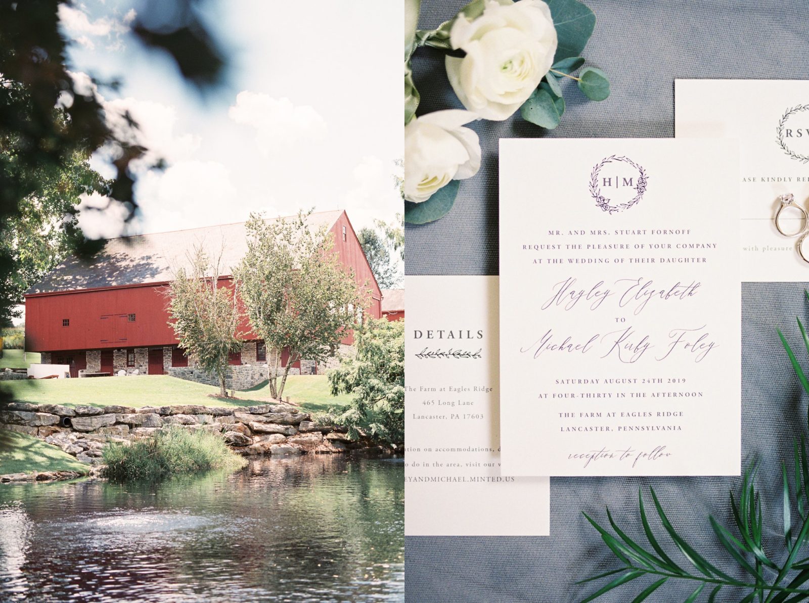 The Farm at Eagles Ridge Wedding | Hayley + Mike - Pennsylvania Wedding ...